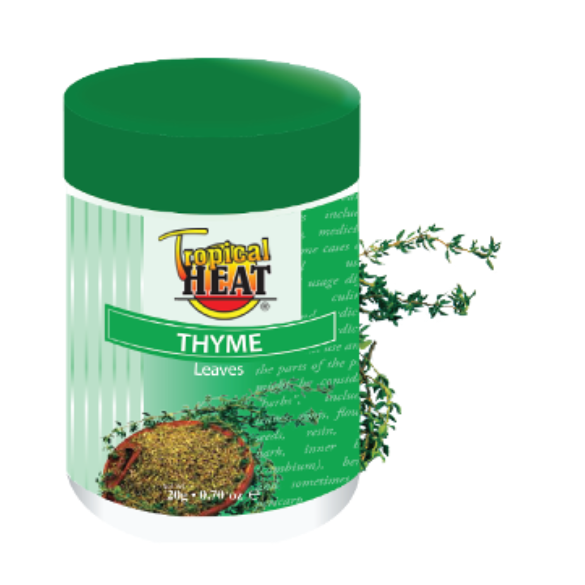 Tropical Heat - Thyme Rubbed 20gm – East African Foods