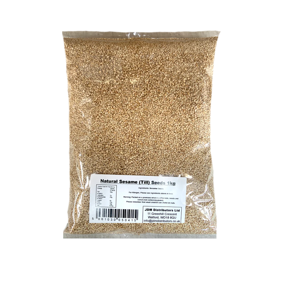 JDM Natural Sesame (Till) Seeds 1kg (Best Before Date 08/25) – East ...