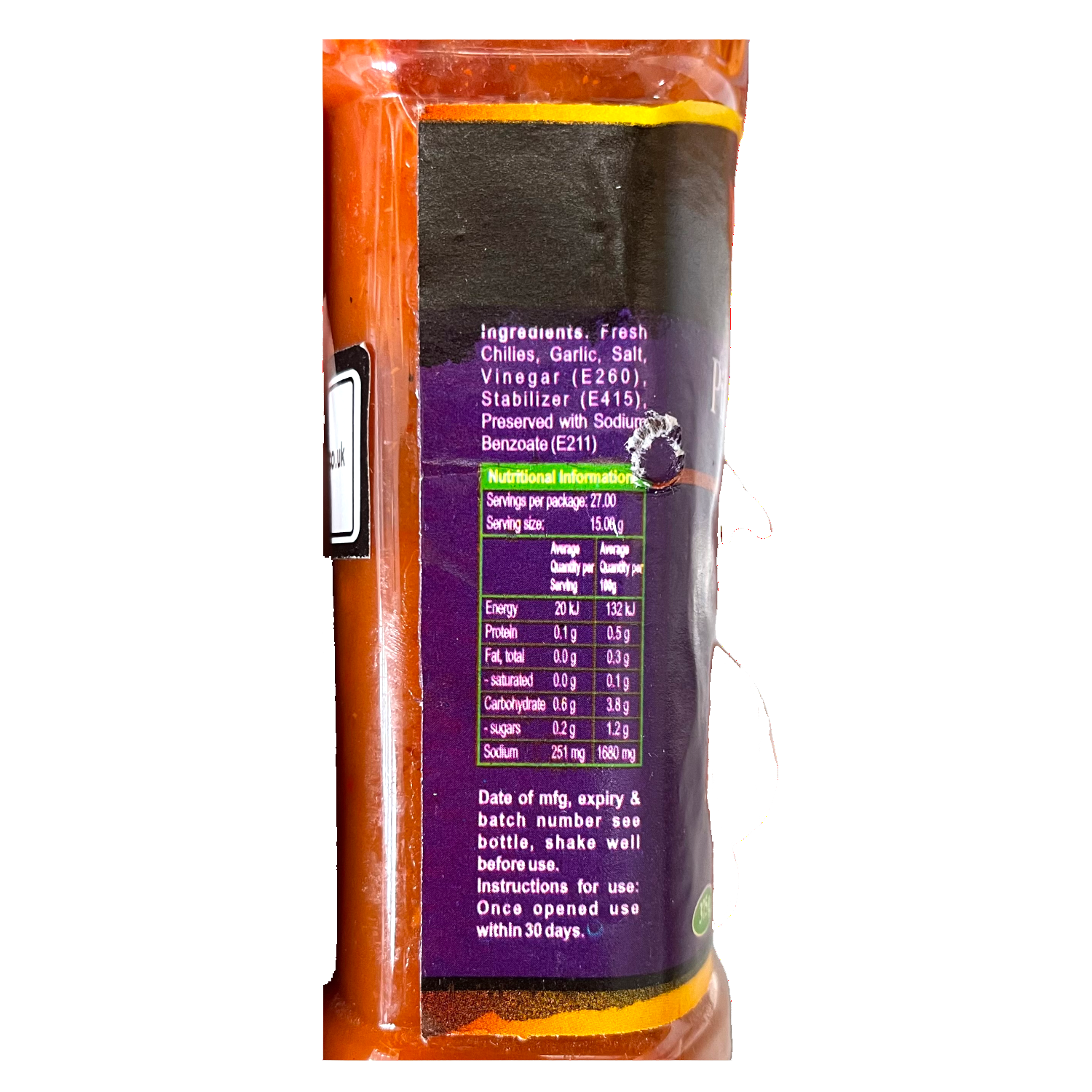 Peptang Pili Pili Garlic Sauce 375g – East African Foods